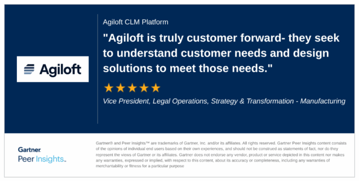 Agiloft Named a Leader in the 2025 Gartner® Magic Quadrant™