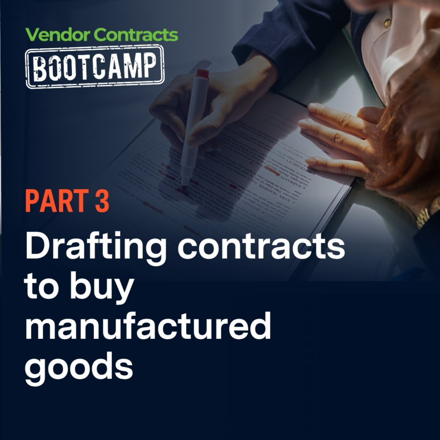 Vendor Contracts Bootcamp with Laura Frederick - Agiloft