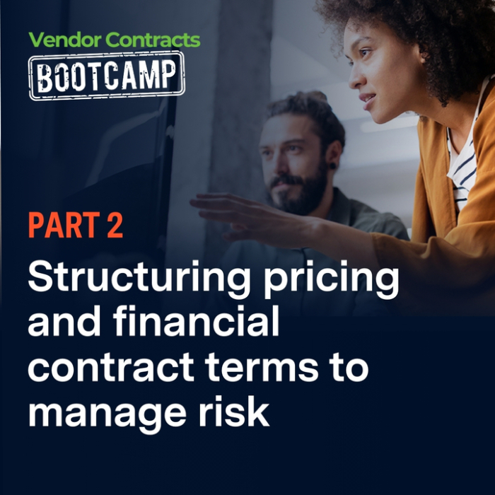 Vendor Contracts Bootcamp with Laura Frederick - Agiloft